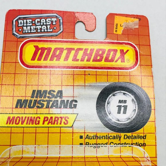 MATCHBOX | Toys | Vintage Matchbox 983 Imsa Mustang Mb 11 Separated ...
